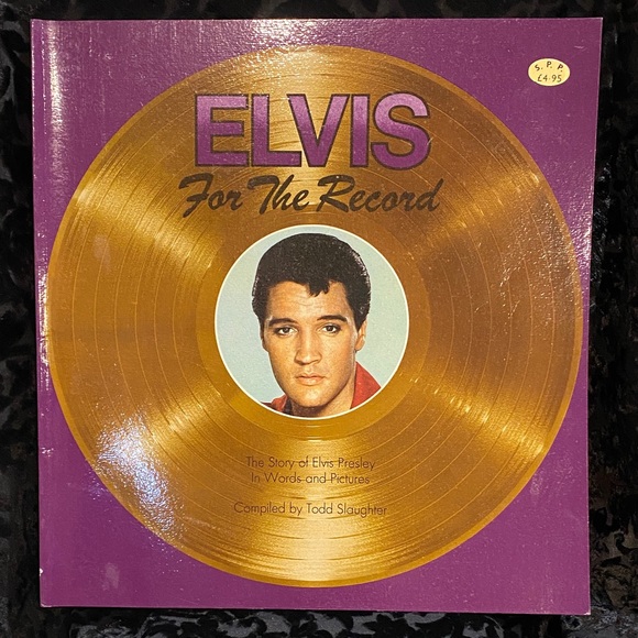 Other | Elvis Elvis For The Record Book Compiled By Todd Slaughter Rare ...